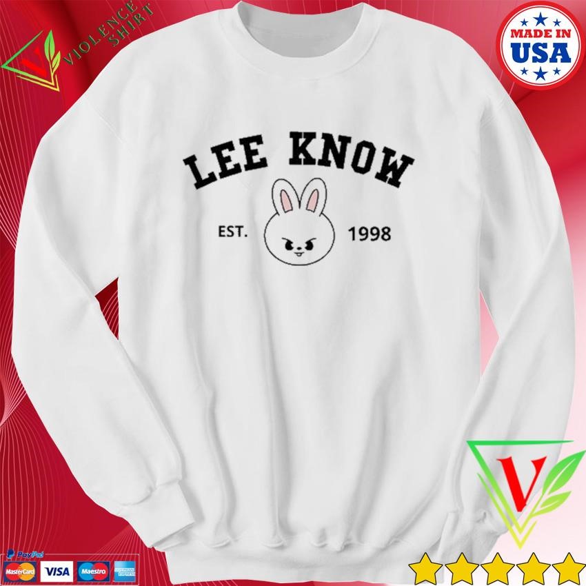 Rabbit Lee Know Est 1998 Stray Kids Shirt, hoodie, long sleeve, v-neck tee