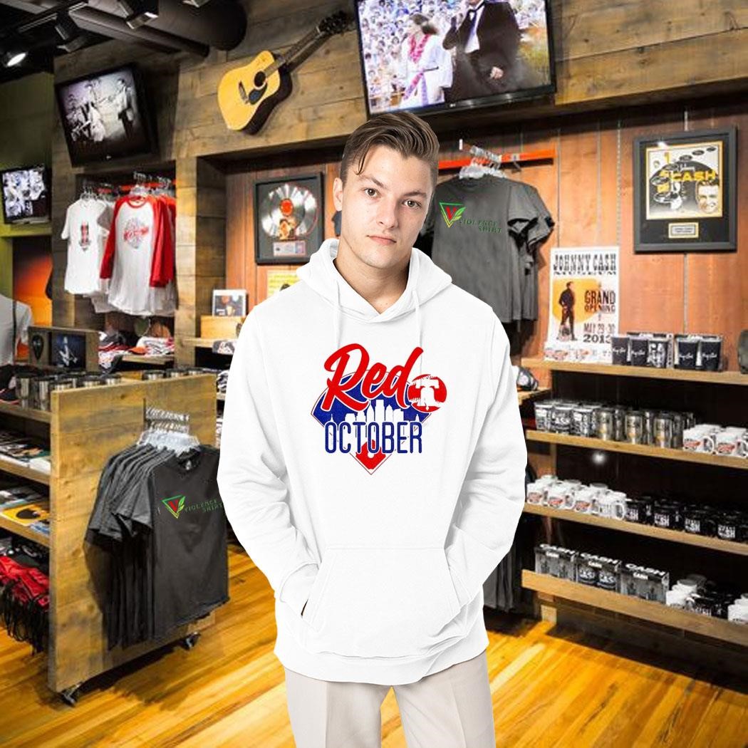 Red October Philly Baseball MLB 2025 shirt, hoodie, long sleeve, v-neck tee