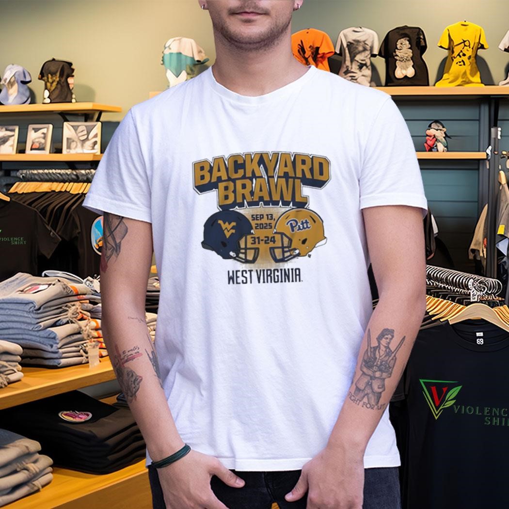 West Virginia Football 2025 Backyard Brawl Champs shirt, hoodie, long ...