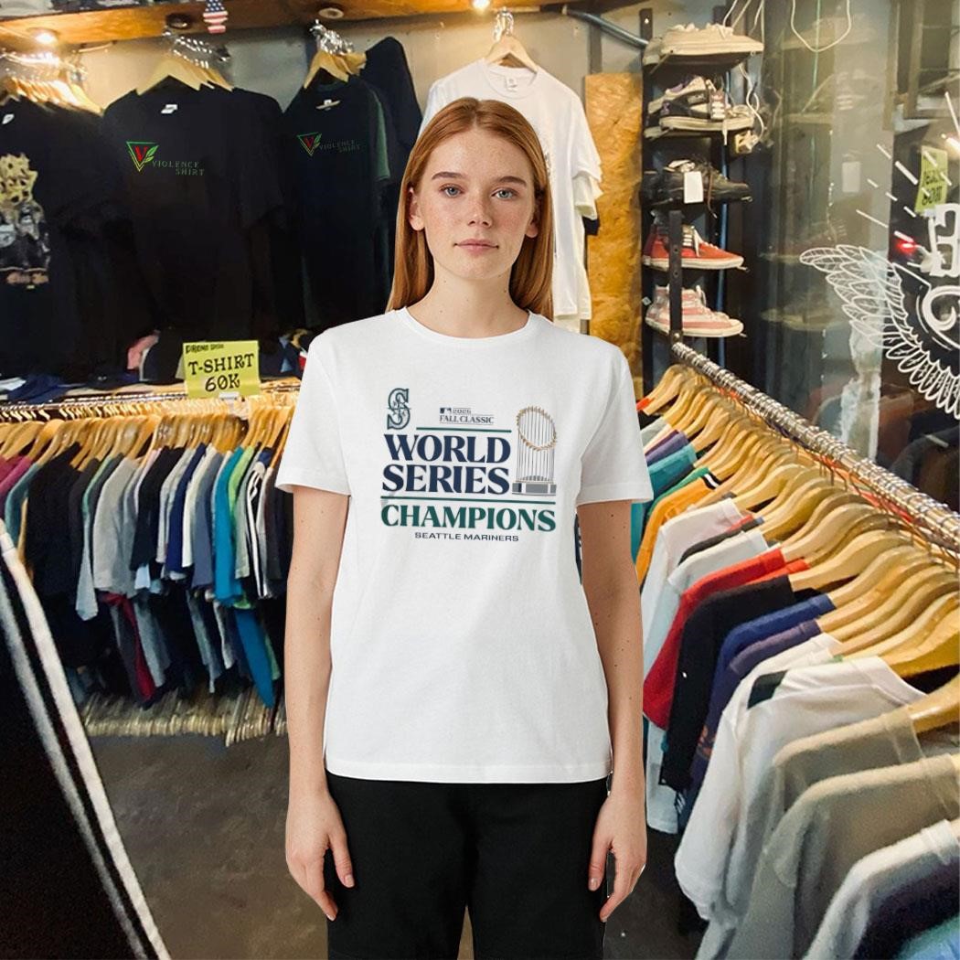 Official Seattle Mariners 2025 World Series Champions Locker Room Shirt ...